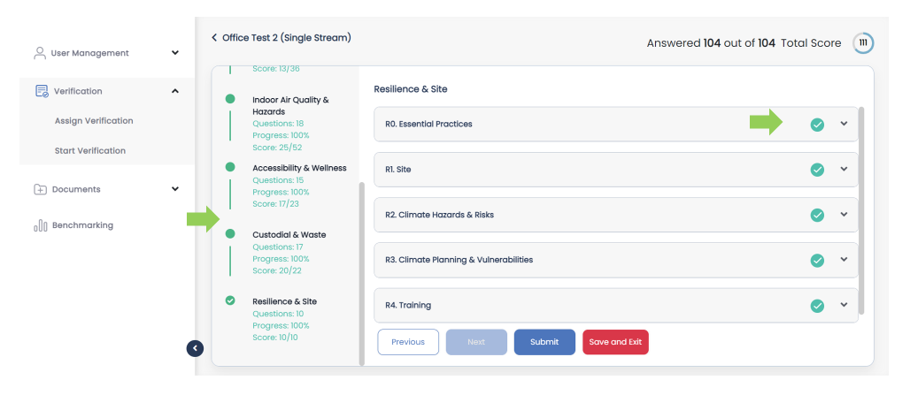 Start your Questionnaire - BOMA Field Guide - English
